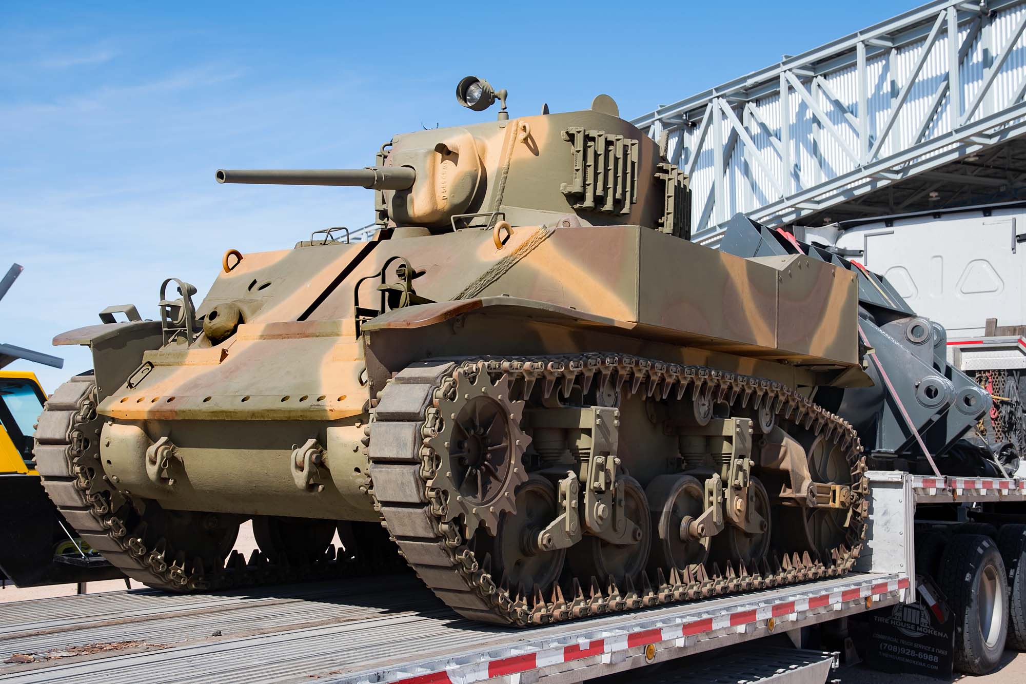 M5A1 Stuart Light Tank - Tucson Military Vehicle Museum