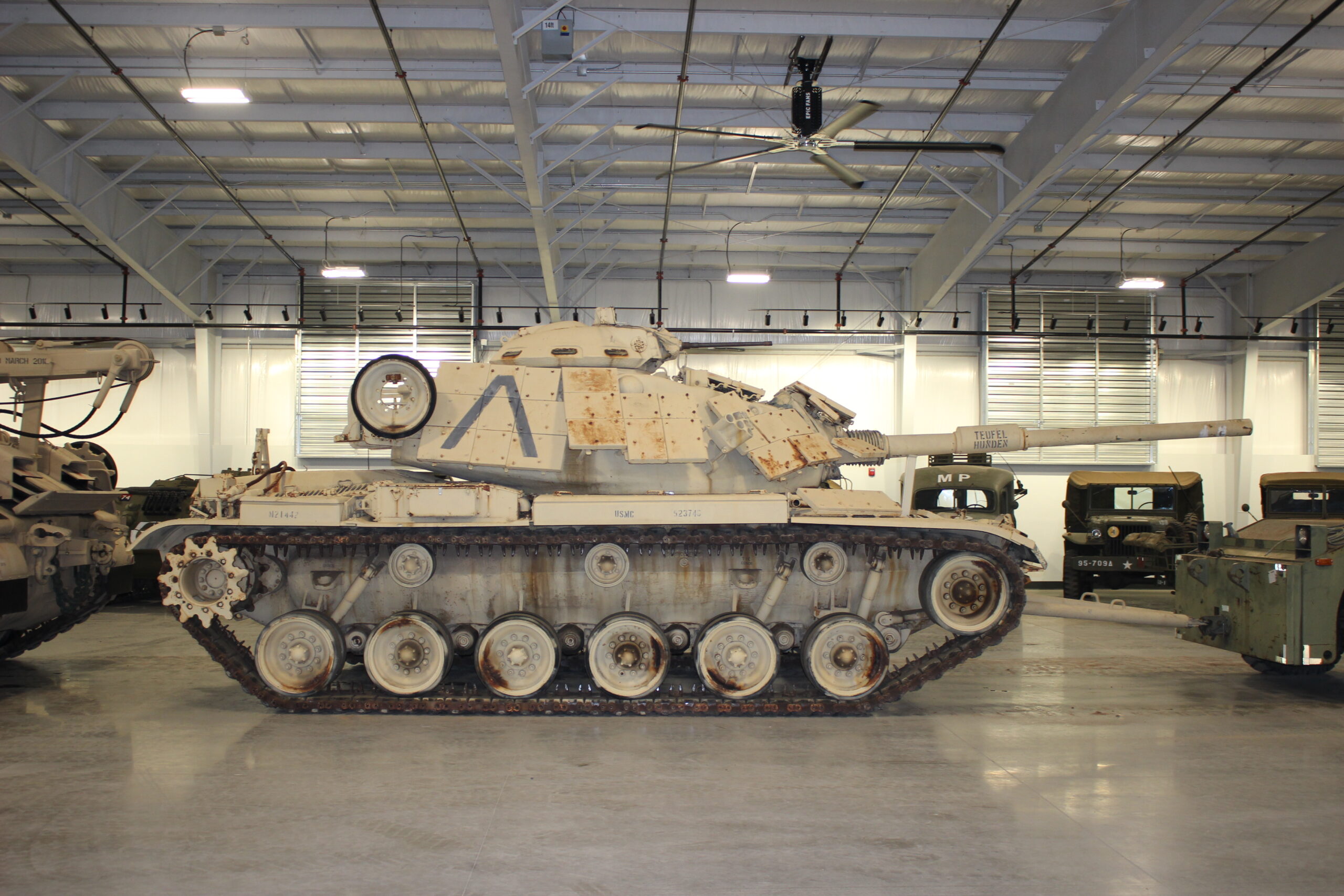 M60A1 Main Battle Tank with Reactive Armor - Tucson Military Vehicle Museum