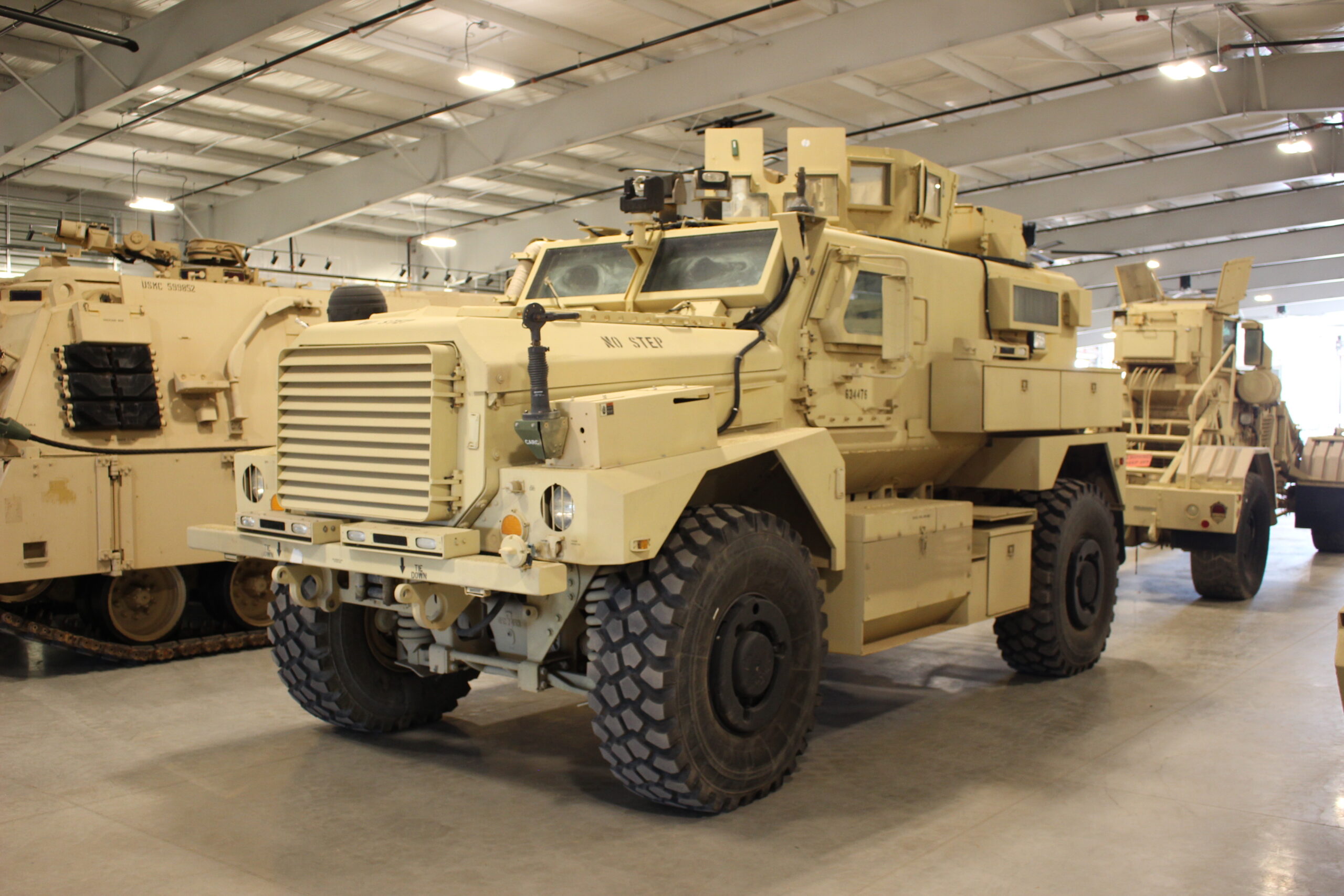 Cougar 4x4 Mine-Resistant Ambush Protected Vehicle (MRAP) - Tucson Military Vehicle Museum