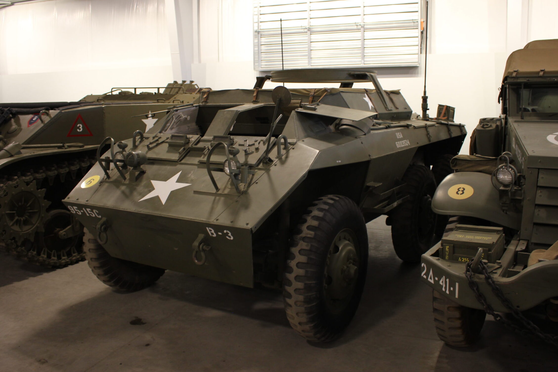 FORD M20 ARMORED UTILITY CAR - Tucson Military Vehicle Museum