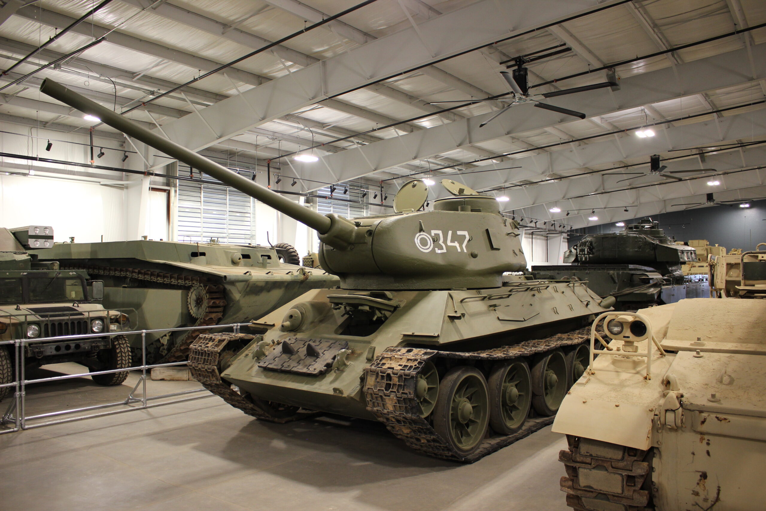 SOVIET T-34-85 Tank - Tucson Military Vehicle Museum