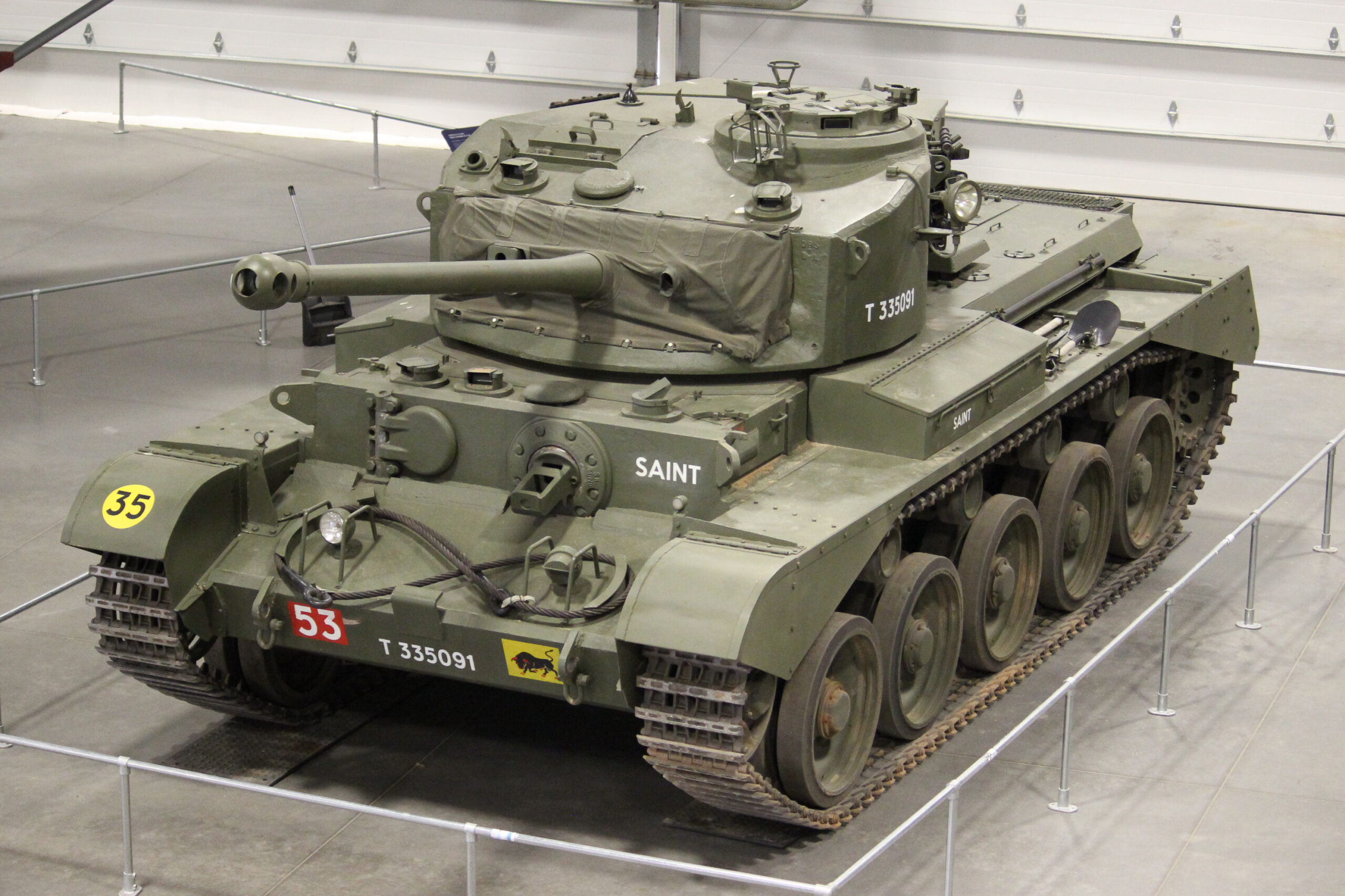 TANK, CRUISER, COMET I (A34) - Tucson Military Vehicle Museum